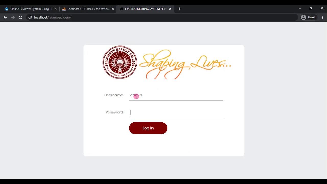 Online Reviewer System Using PHP/PDO with Source Code Demo - YouTube