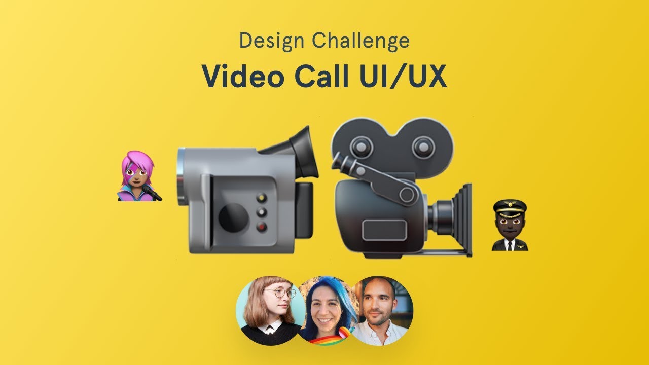 Video Call UI/UX Contest—Design Review (LIVE) - YouTube