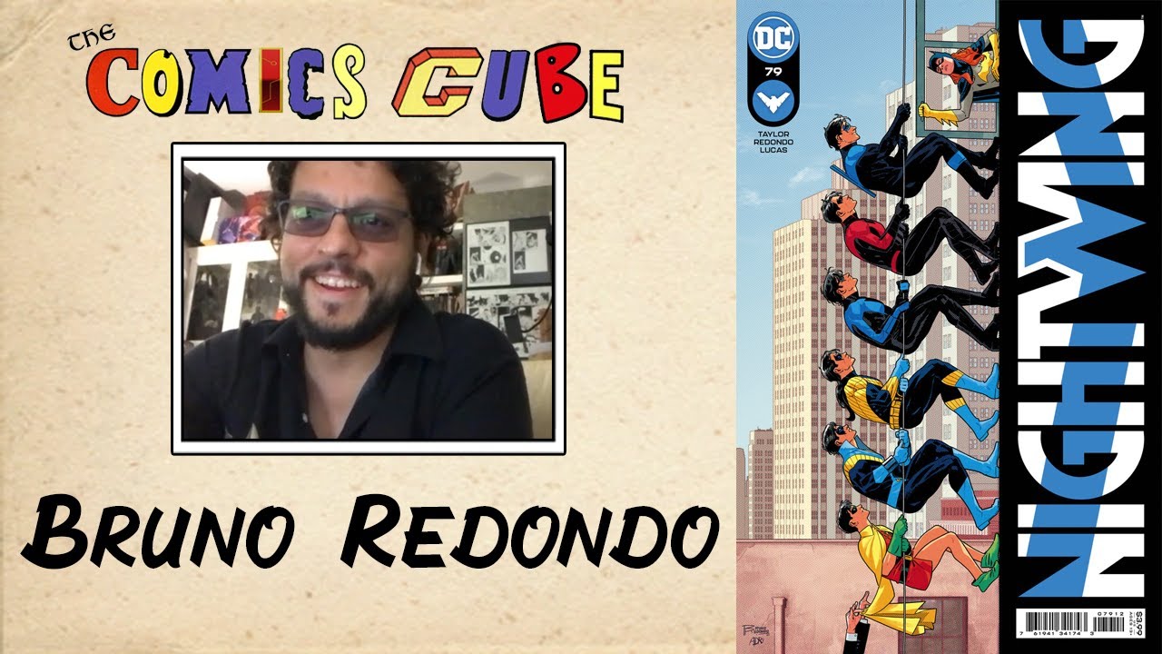Bruno Redondo Talks Nightwing Images - YouTube