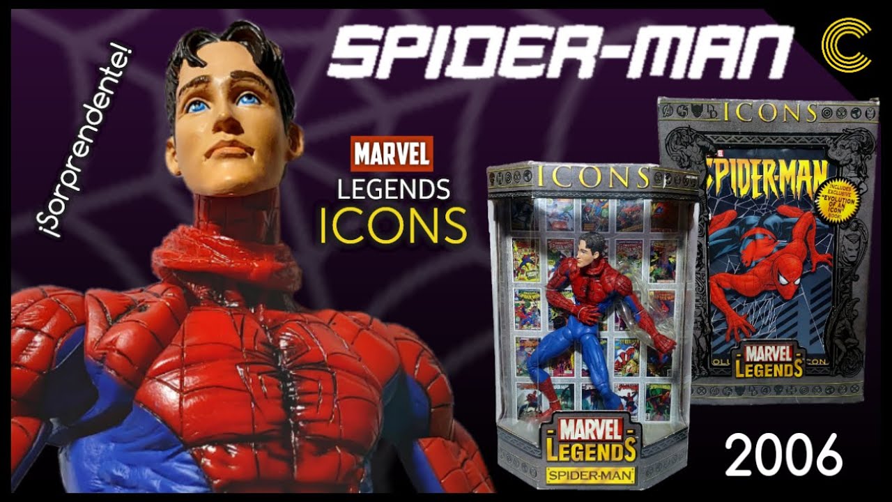 SPIDER-MAN Marvel Legends ICONS Toy Biz 🕷 | Una figura especial ...
