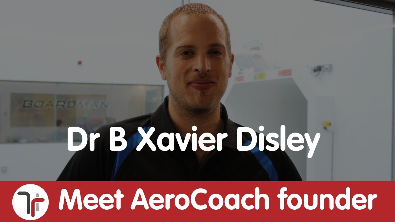 Xavier Disley talks AeroCoach: "I'm still a nerdy geek!" - YouTube