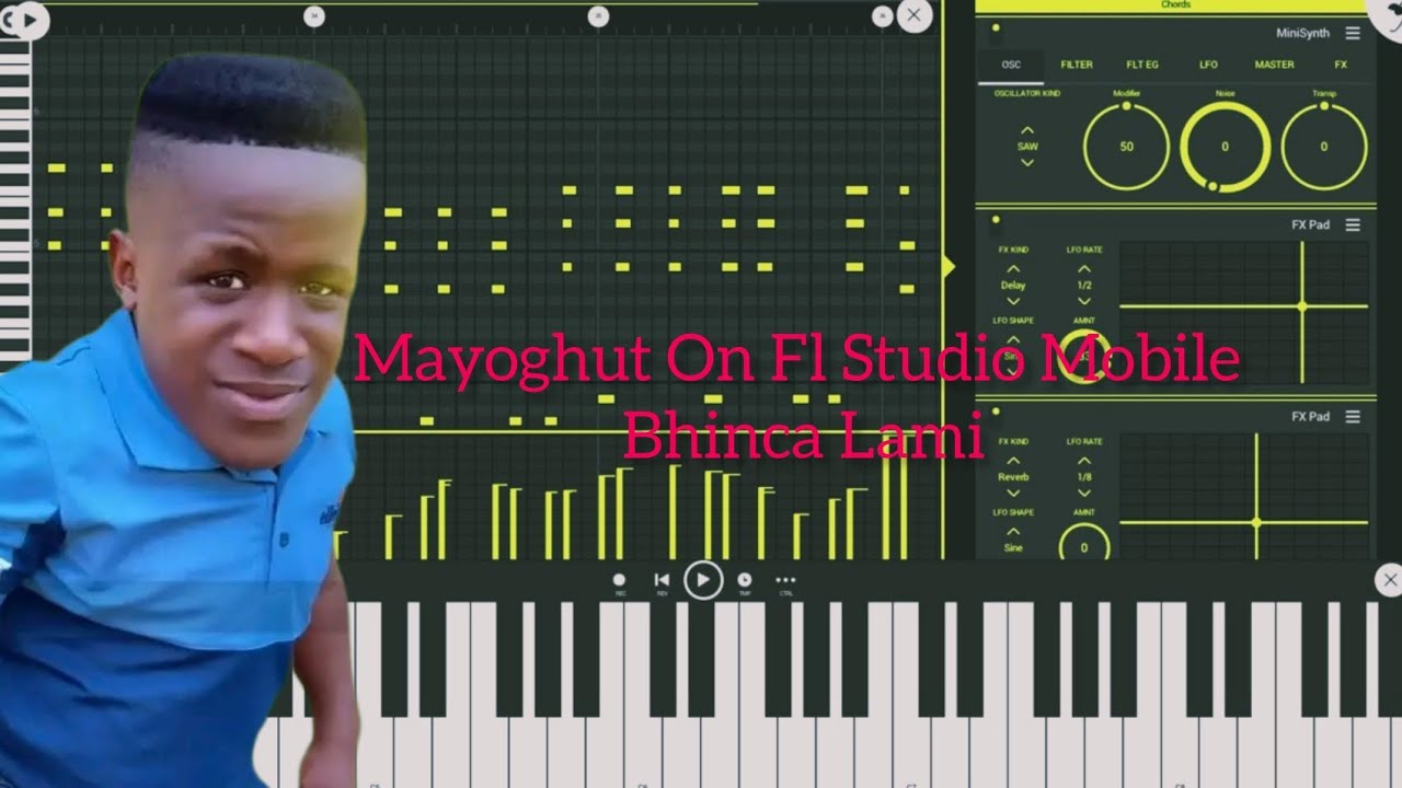 How to make maskandi Mayoghut Bhinca Lami Sytle On fl studio mobile ...