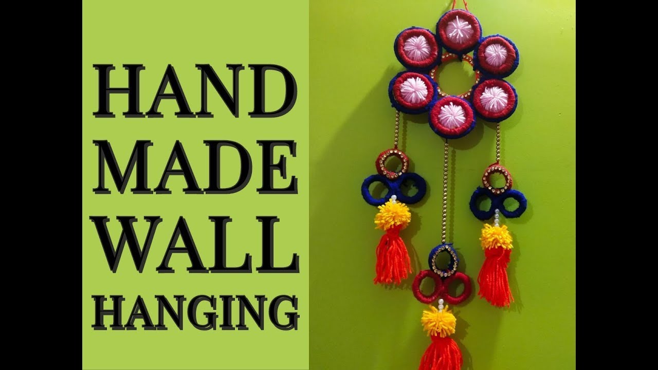 Hand Made Wall Hanging | Tutorial | Home Decor | DIY Paper Craft ...