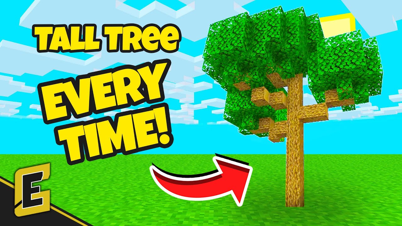 How To Grow TALL Trees In Minecraft SUPER QUICK MINECRAFT TUTORIAL how-to-grow-tall-trees-in-minecraft-super-quick-minecraft-tutorial