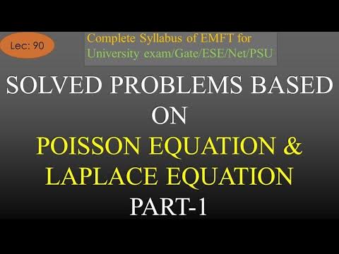 EMFT | Lec-90 | Solved problem on Poisson Equation | R K Classes | Hindi | Join Telegram 4 PDF ...