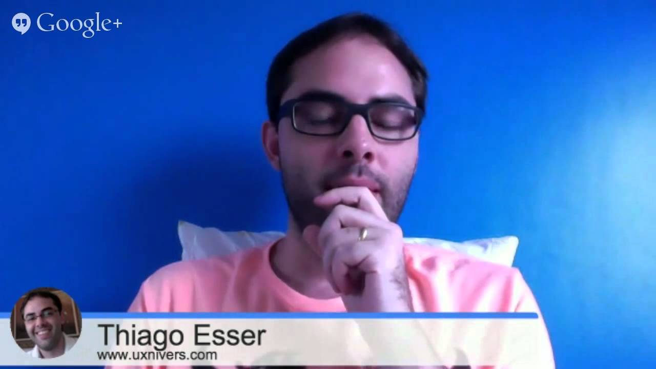 Thiago Esser - Design centrado no usuário - YouTube