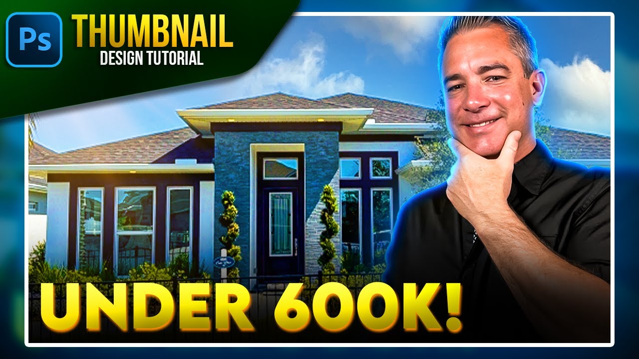 How to Make Thumbnails for YouTube Videos Full Tutorial | Real Estate ...