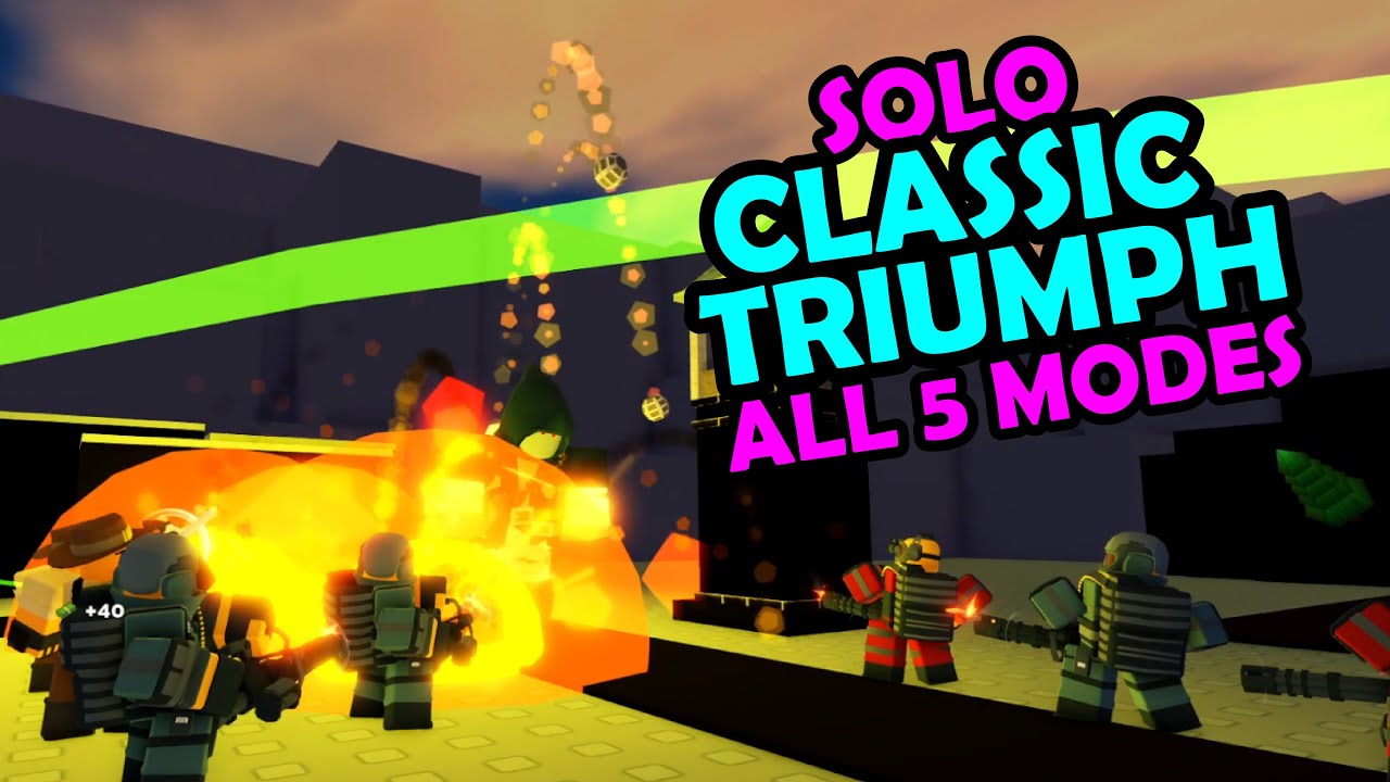 tds classic event Solo Triumph All Modes - Tower Defense Simulator ...