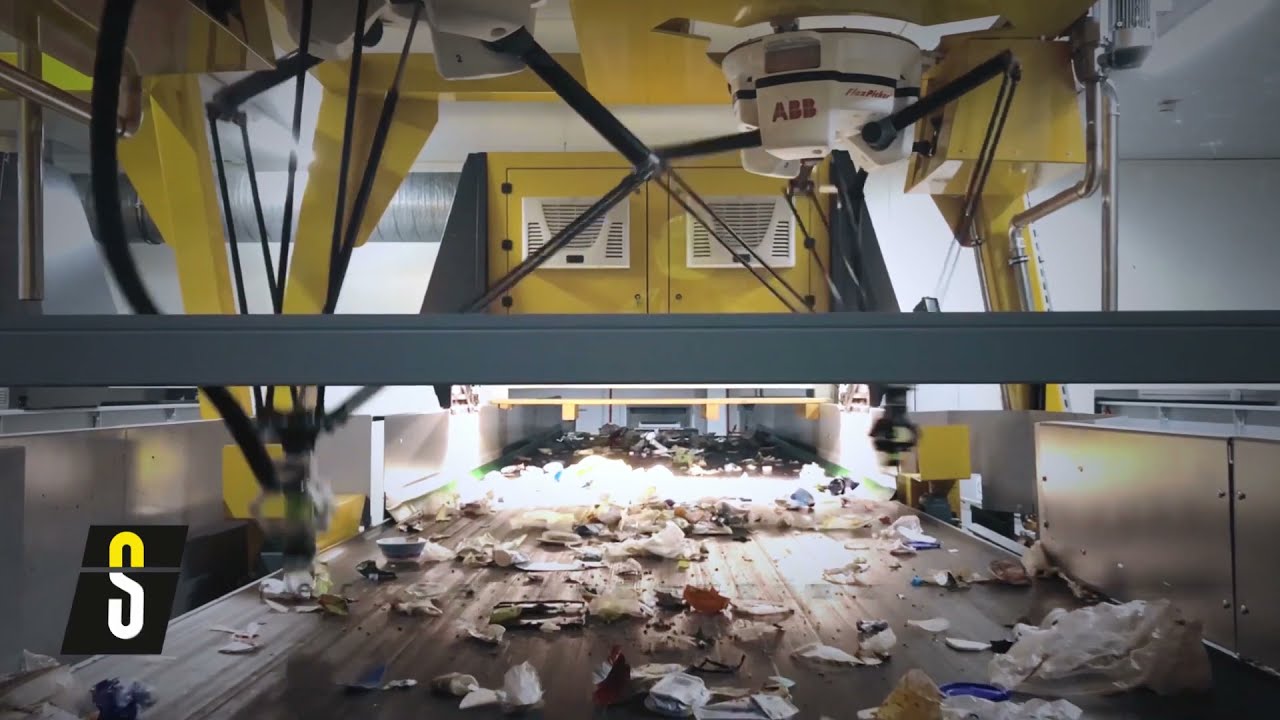 STEINERT UniSort Unibot 스타이너트 유니봇 인공지능 로봇 선별기 - YouTube