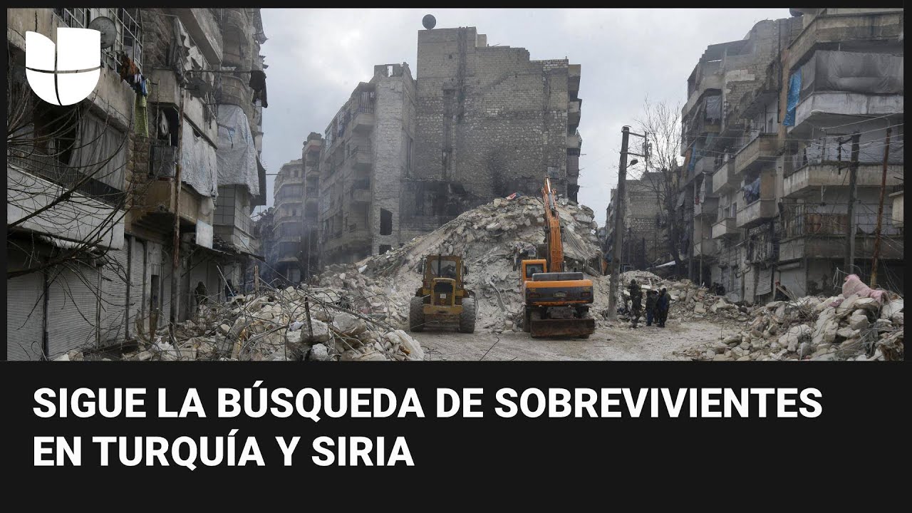 Cientos de edificios caídos: sigue la búsqueda de sobrevivientes por ...