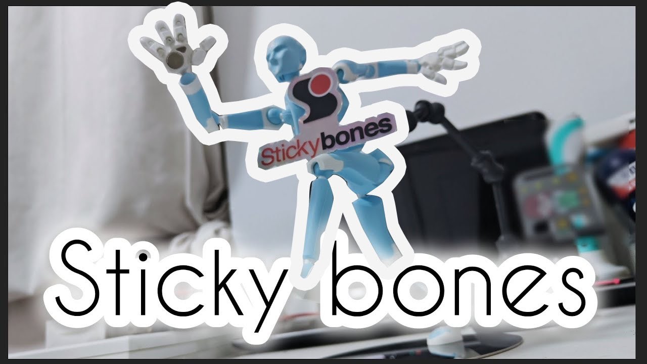 Sticky bones | unboxing and assembling - YouTube