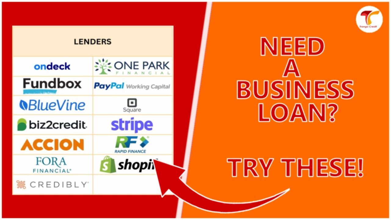 TOP LENDING COMPANIES FOR BUSINESS LOAN WITH BAD CREDIT 💰📌 - YouTube