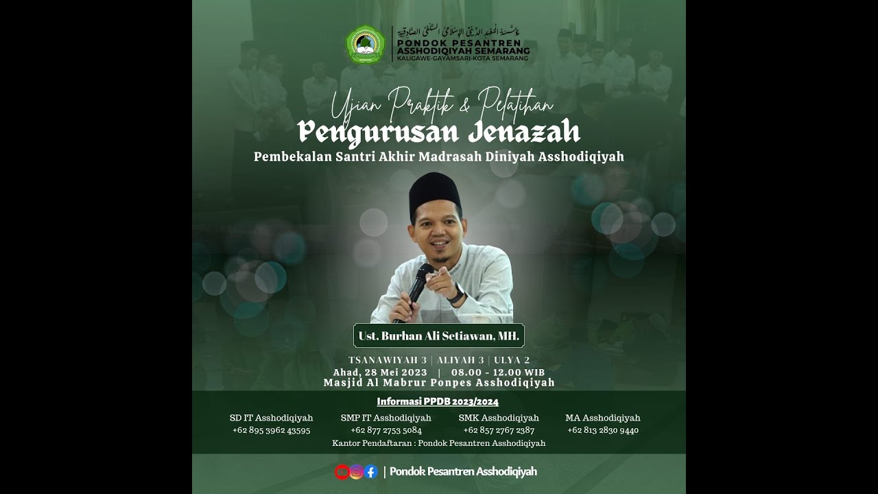 Pelatihan dan Praktek Pengurusan Jenazah Oleh Ust. Burhan Ali Setiawan ...