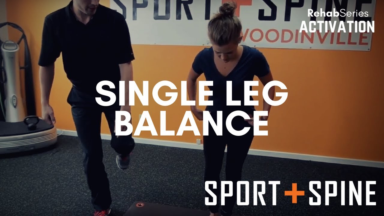 19 - Single Leg Balance - YouTube