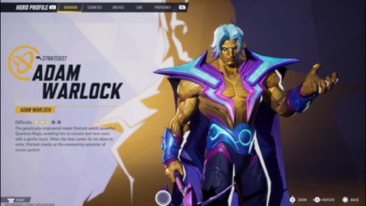 Adam Warlock Will of Galacta - FREE Twitch Marvel Rivals skin - YouTube