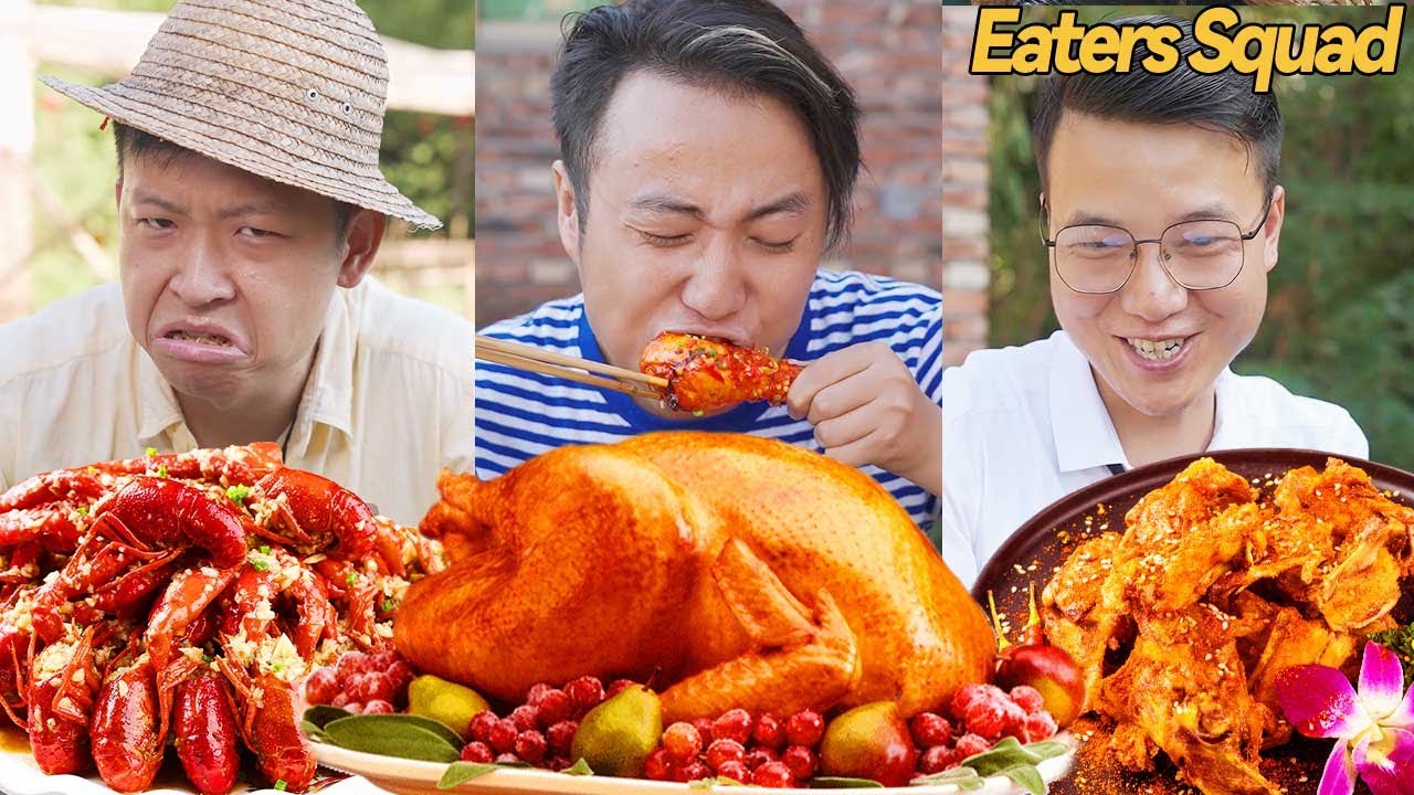 Eat super roast chicken!丨Eating Spicy Food and Funny Pranks丨 Funny ...