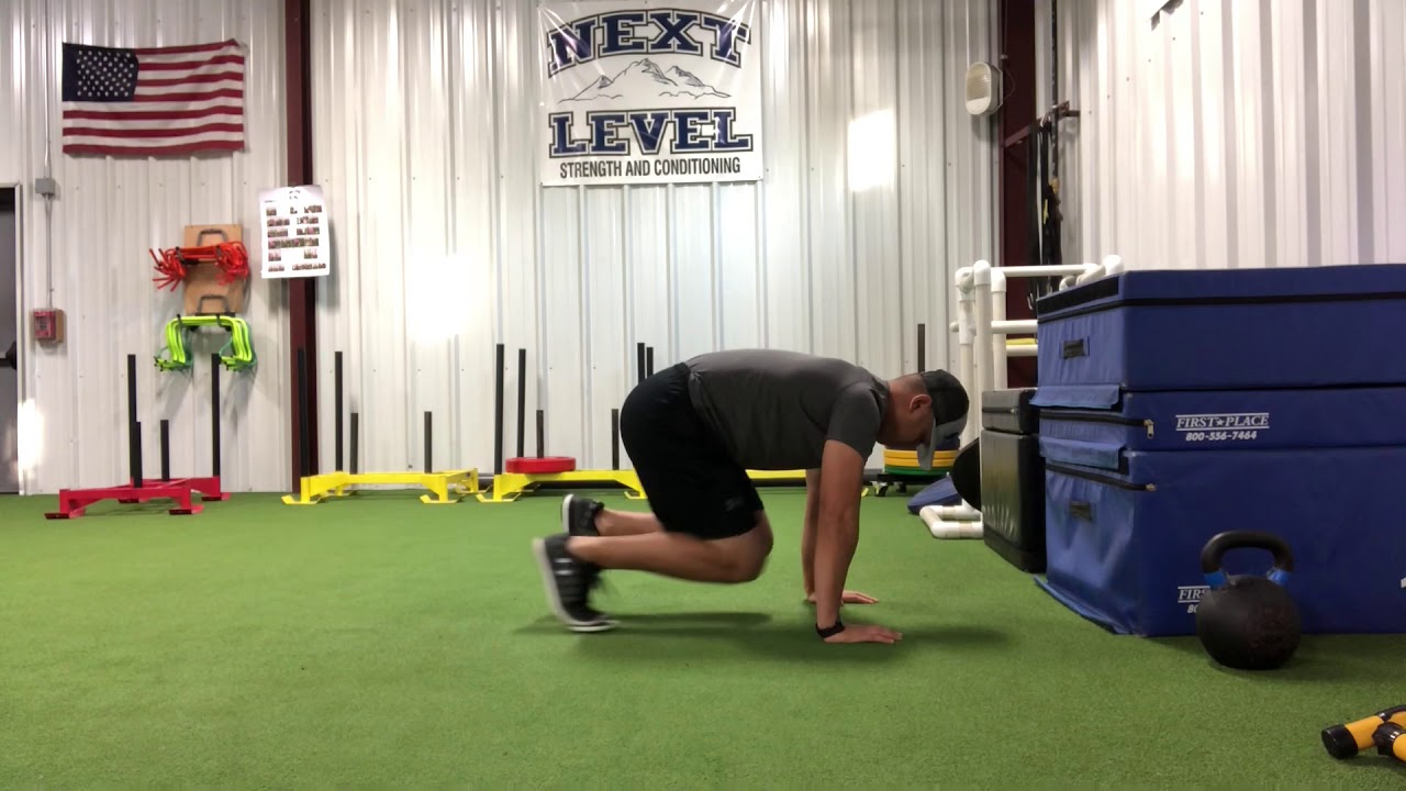 Single Leg Hip Flexor Sliders - YouTube