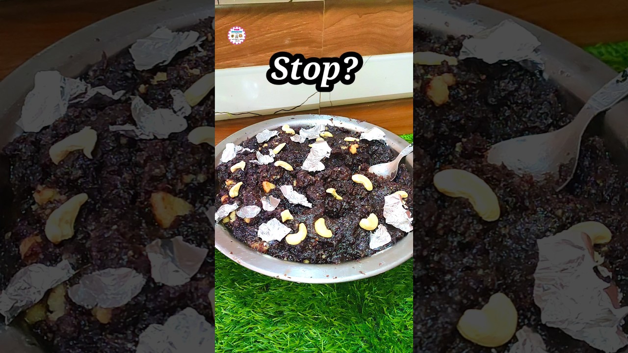 100 Sal Puarani Recipe Kali Gajar ka Kala Halwa #carrot #oldrecipe # ...