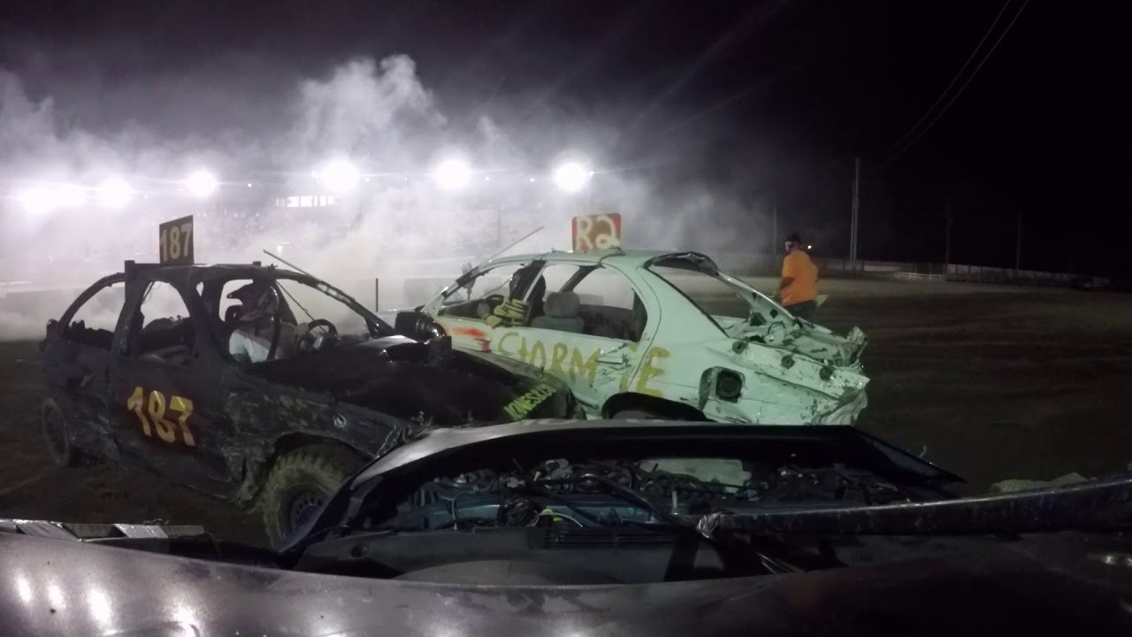 Shelbyville FWD Derby In Car Cam Fall 2018 - YouTube