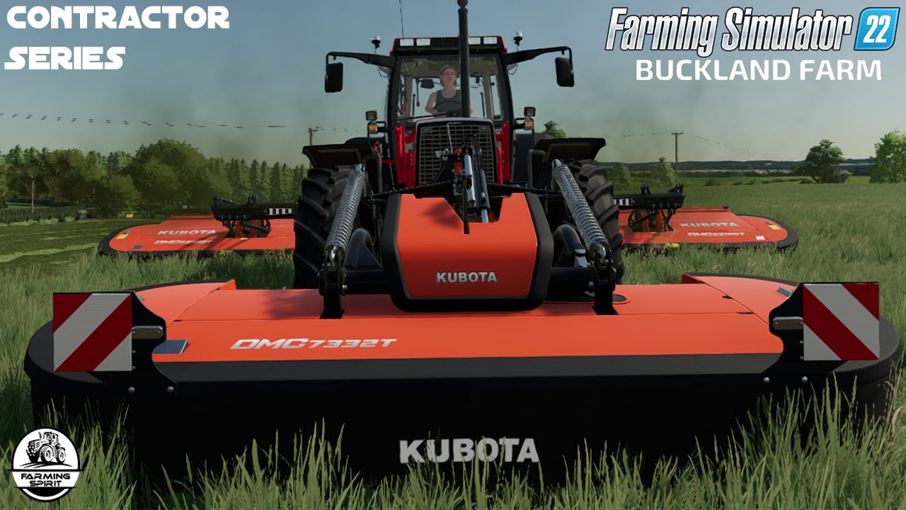 FS 22 | GamePlay | Episode 2 | BuckLand Farm | The Contractor Series ...