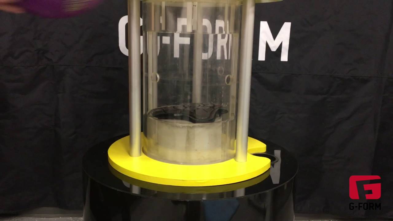 G-Form: Bowling Ball Drop on an iPhone - YouTube