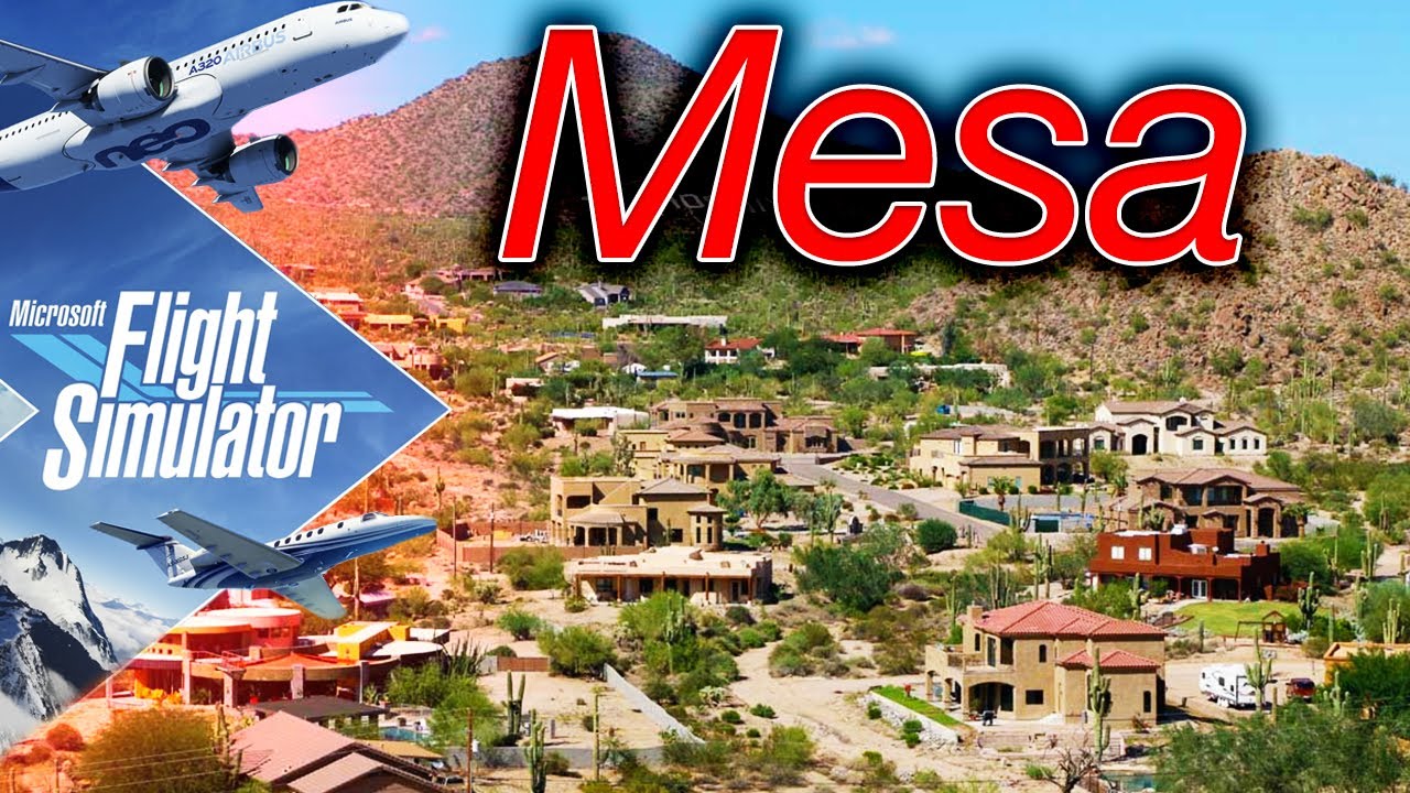 🔴4K Mesa Flight | Microsoft Flight Simulator 2020 [RTX 3090] - YouTube