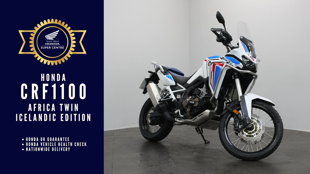 2021 HONDA CRF1100 AFRICA TWIN ICELANDIC EDITION - YouTube