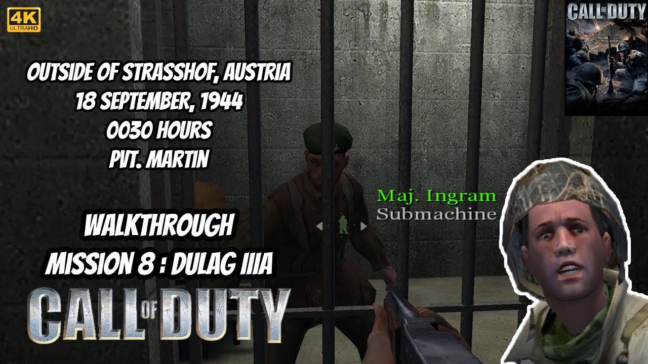 Call of Duty 1 (2003) [ American Campaign ] Gameplay Walkthrough Part 8 ...