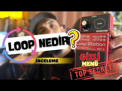 Nedir Bu Loop Pedalı | Boss RC-1 gizli menü |