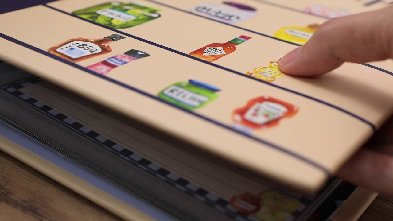 COFICE Recipe Book Binder Seasoning Design - YouTube