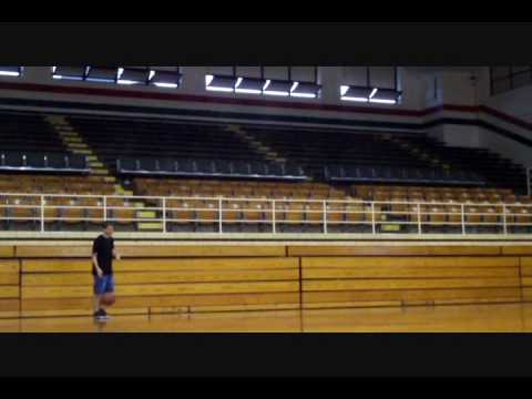 Cory Nix: Behind the back half court shot - YouTube