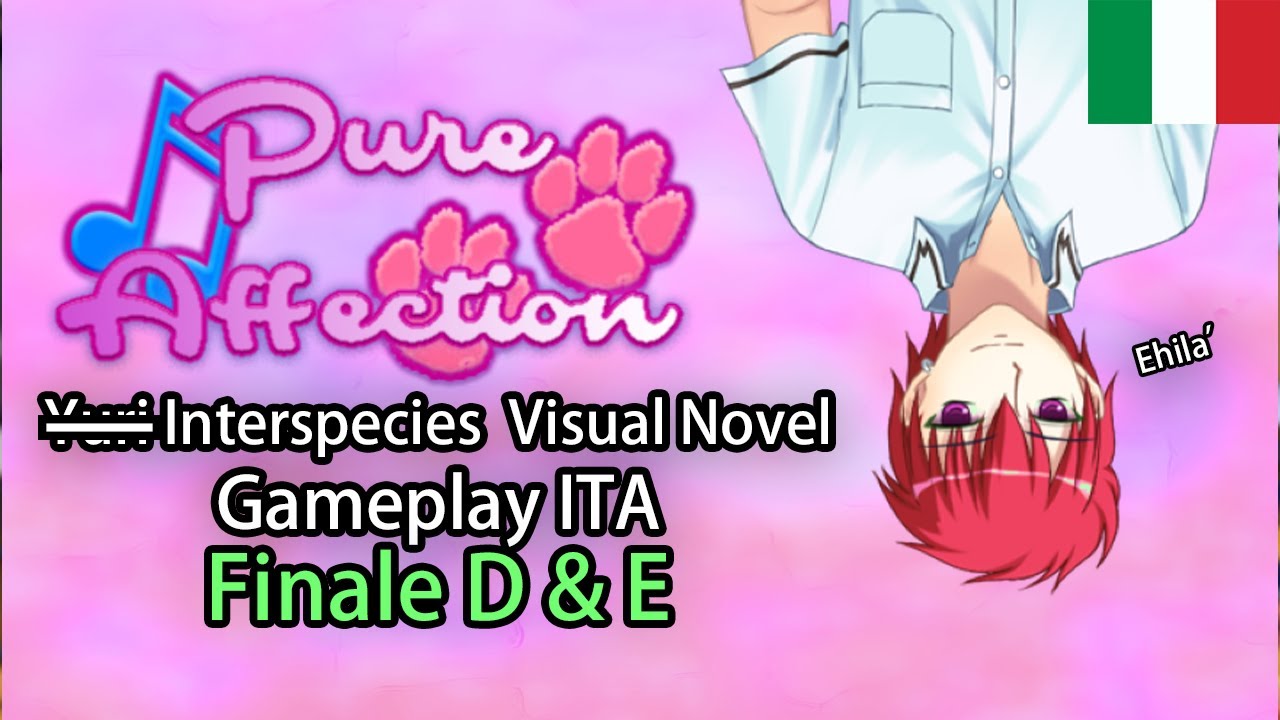 Pure Affection (Visual Novel Yuri) Gameplay ITA - Finali D & E ...