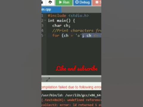 Print A to Z in lowercase: ‘a’ to ‘z’ #codemasters #shorts #viral #codewithharry #learncoding ...