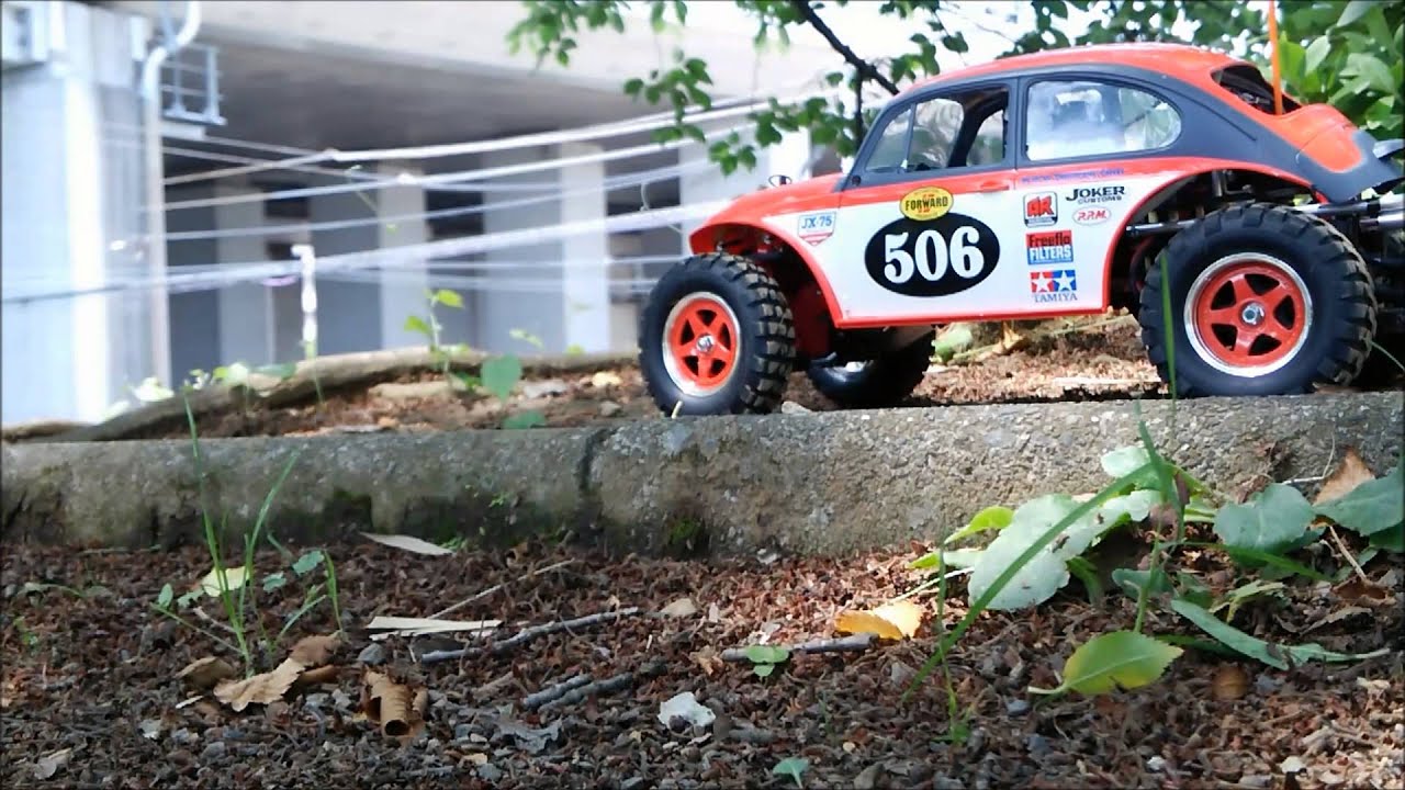 TA01 Sand Scorcher 1st run - YouTube