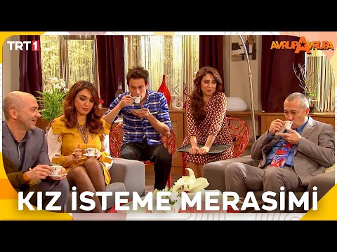 Mahir ve Ferdi, kız istemede birbirini sinirlendiriyor - Avrupa Avrupa 12. Bölüm @trt1