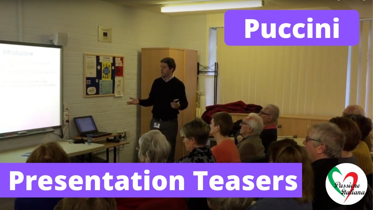 Presentation Teasers: Puccini - YouTube
