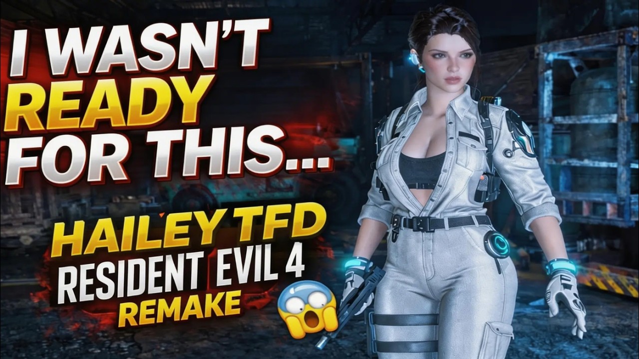 Hailey TFD to the LIMIT in Resident Evil 4 Remake - YouTube