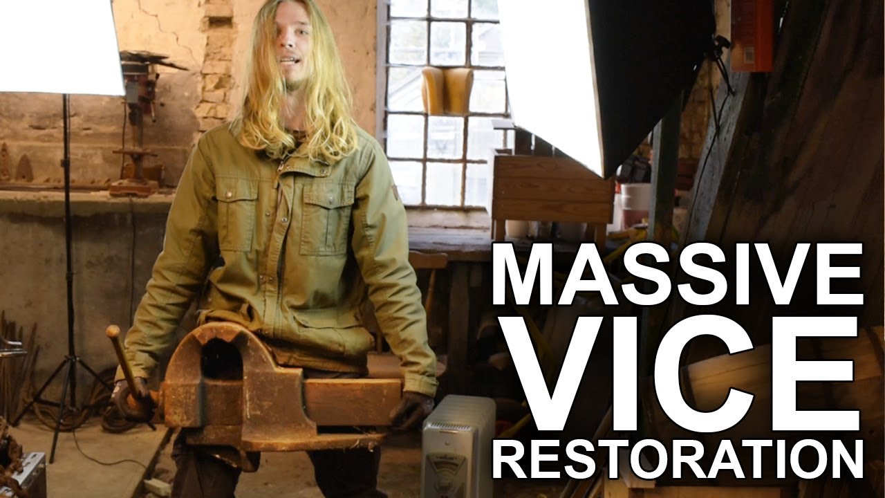 Restoring A Massive 70kg Vice! - YouTube