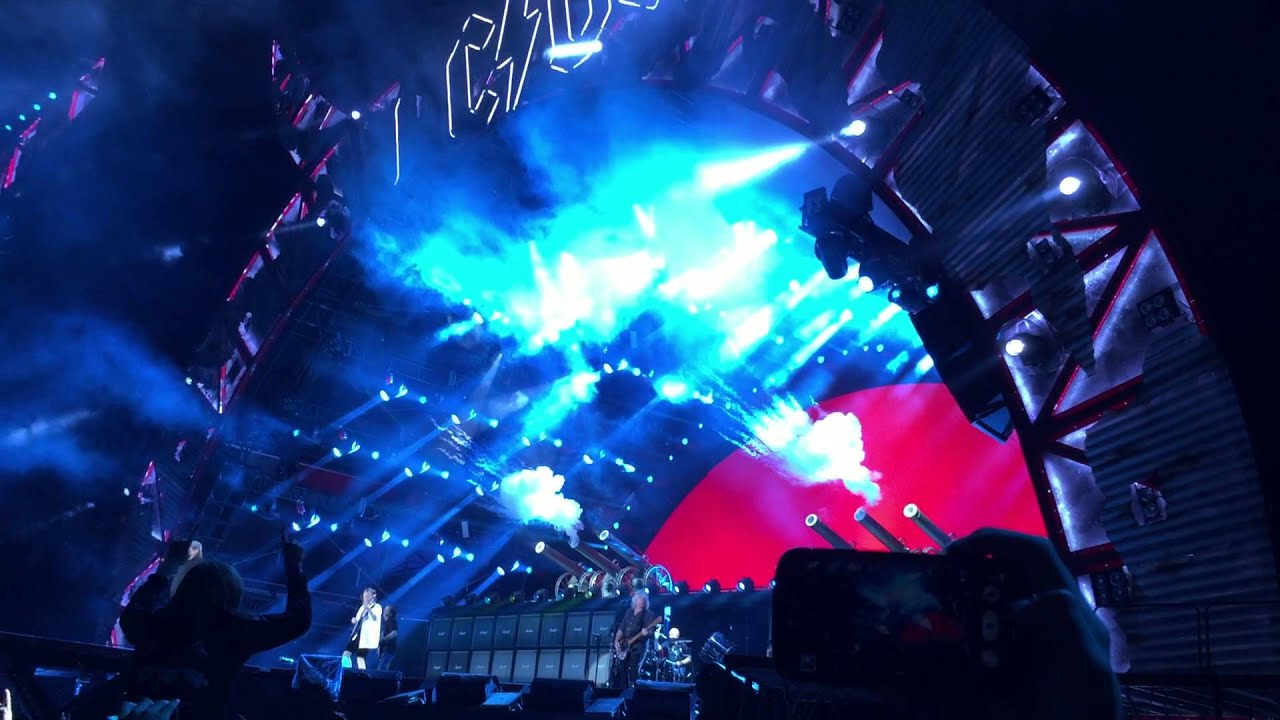 ACDC "We Salute You" Live in Hannover 21.06.2015 Messe Gelände - YouTube