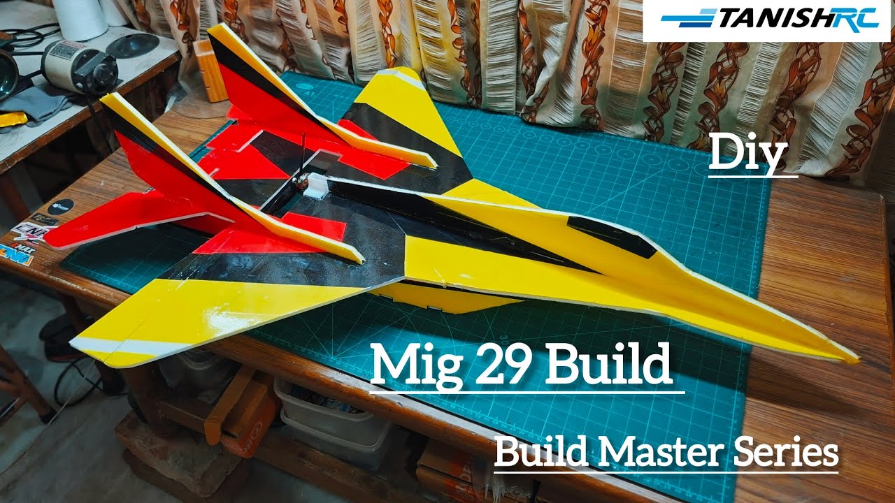 Making Mig 29 Rc Plane at home || Diy Rc plane || Trainer Rc Plane for ...