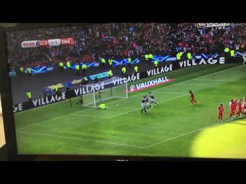 Leigh Griffiths 2nd v England Martin Tyler commentary