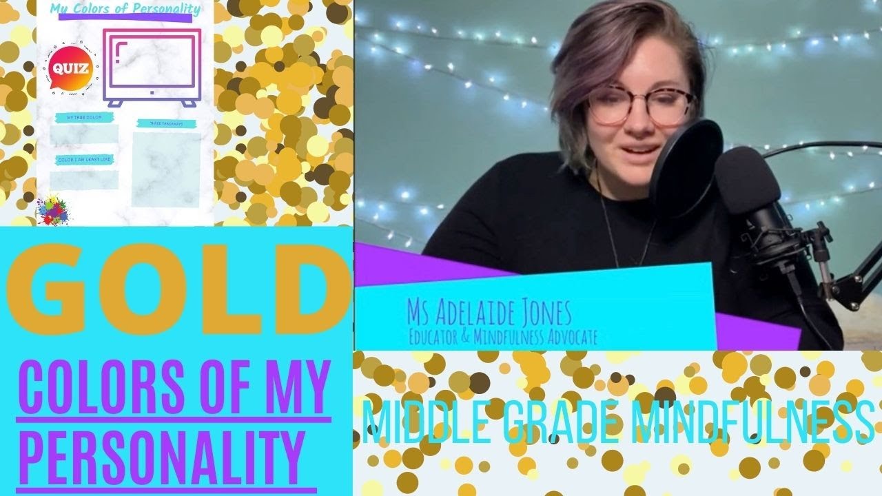 Gold: Colors of My Personality - YouTube