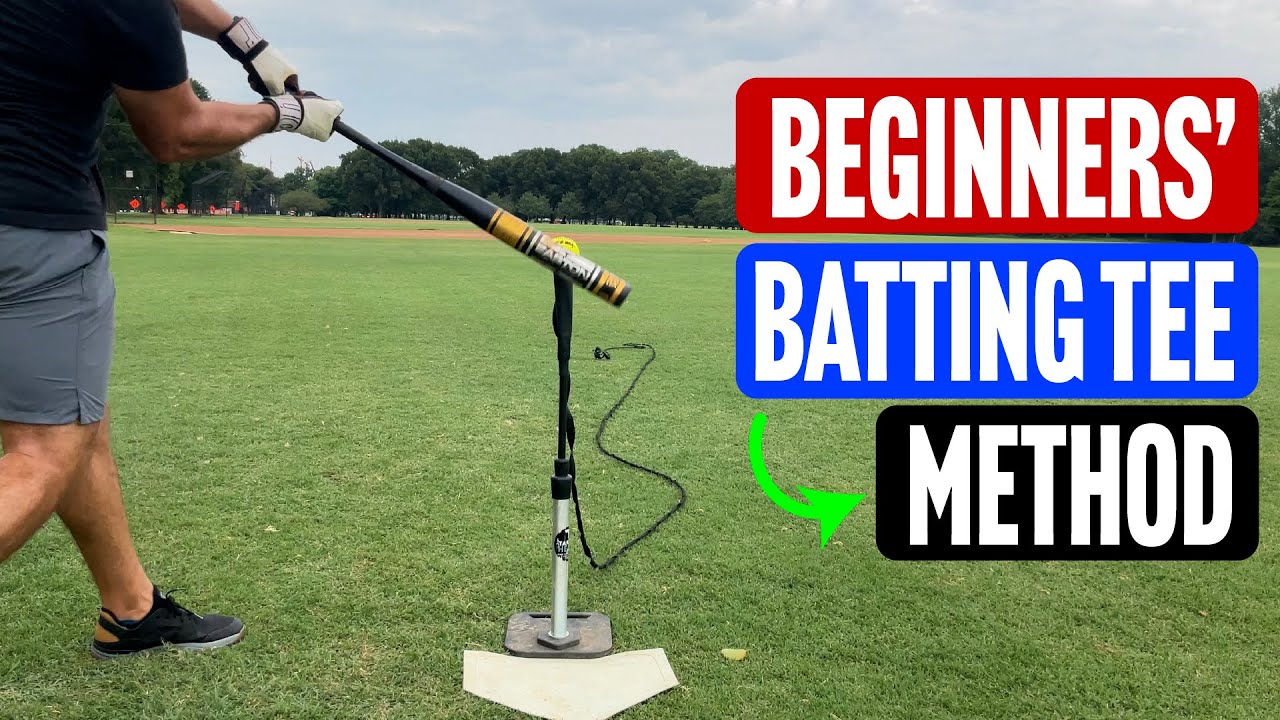 Hitting Off a Batting Tee - A Guide For Beginners - YouTube