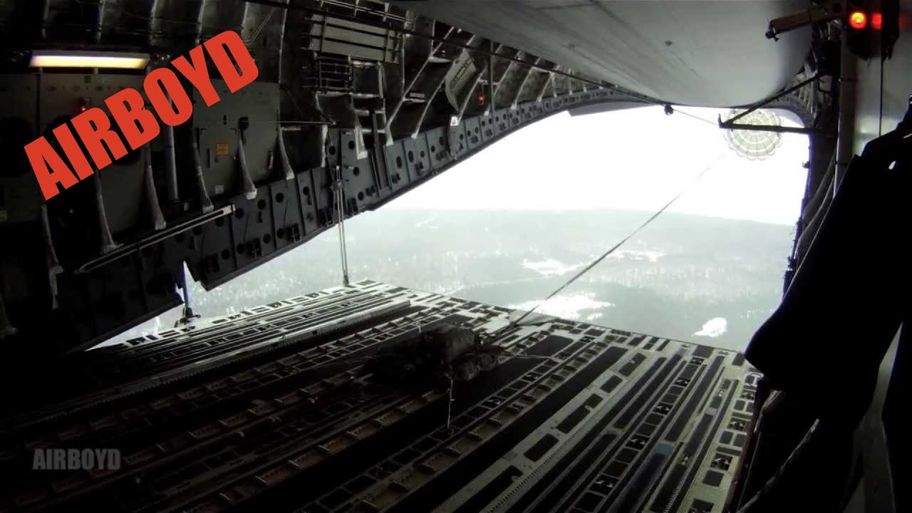 105mm Howitzer Air Drop - YouTube