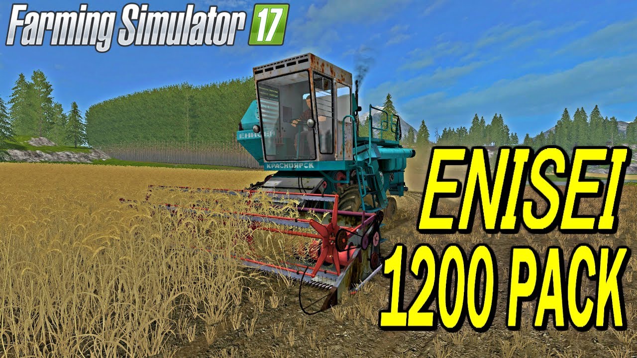FS | 17 | Mods ENISEI 1200 RETRO HARVESTER PACK - YouTube