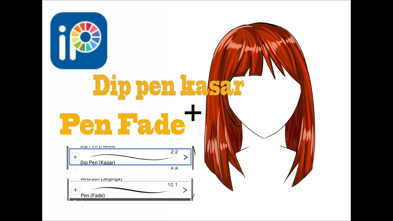 [ TUTORIAL HAIR ] IBIS PAINT X EZ - YouTube