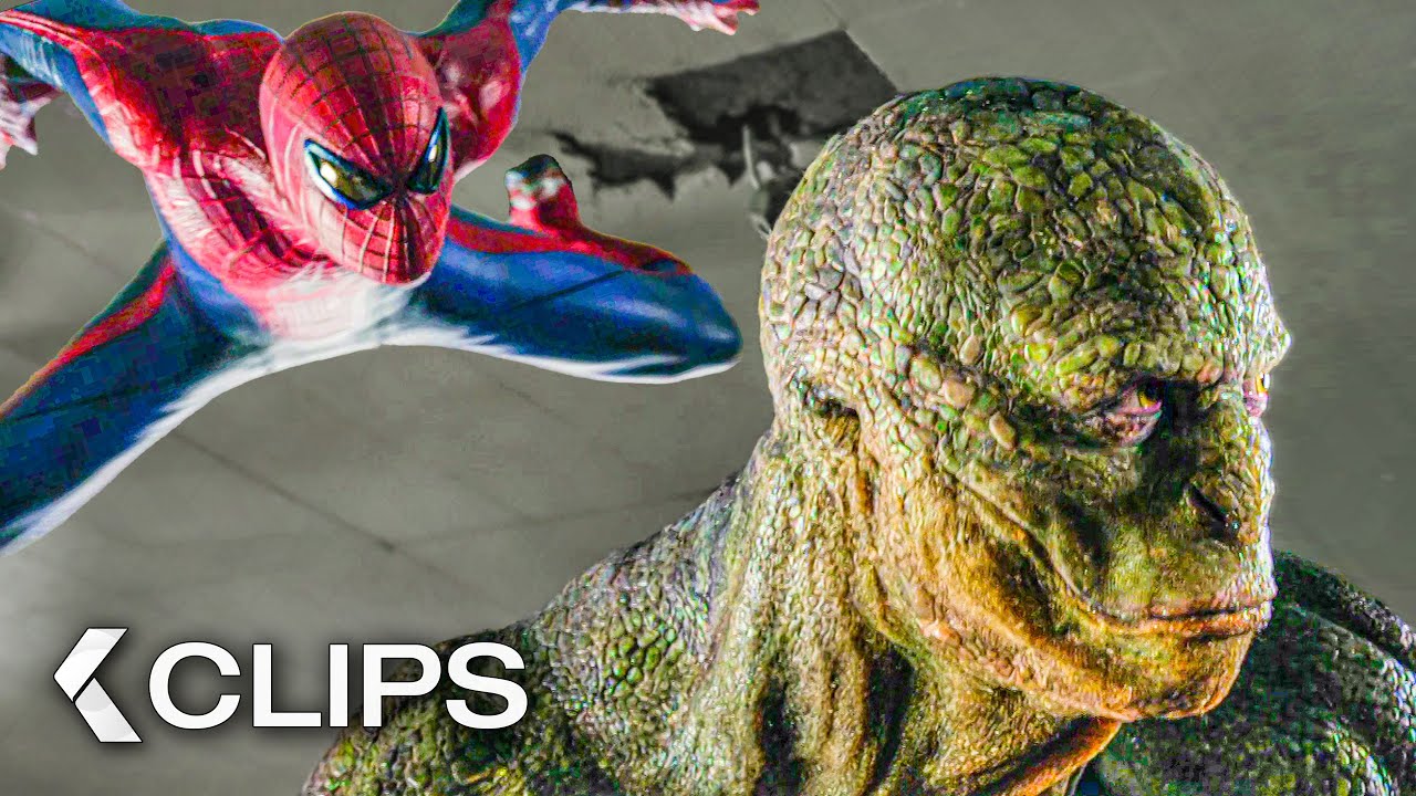 Spider-Man vs. Lizard - Best Action & Fight Scenes - YouTube