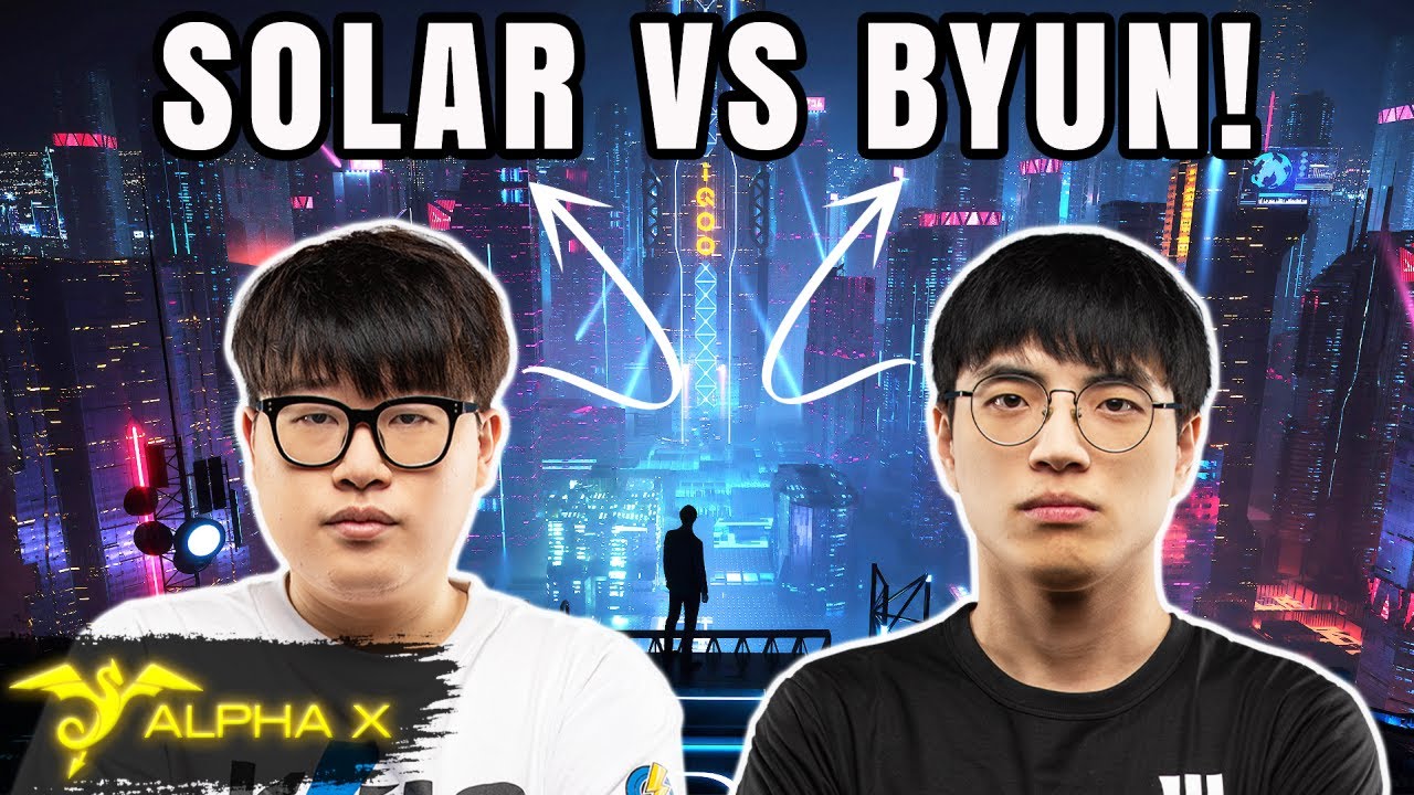 StarCraft 2: SOLAR vs BYUN - ESL Open Cup #138 Korea | Finals - YouTube