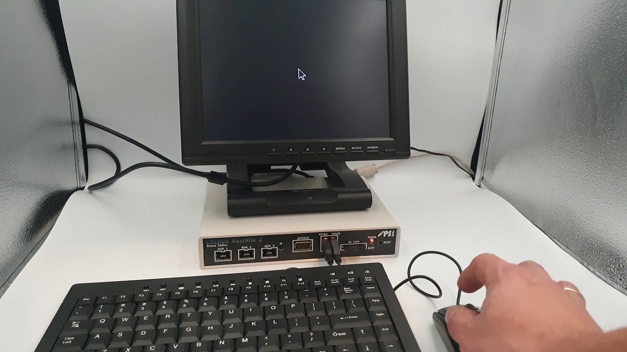 Colour Maximite 2 Deluxe Edition USB mouse support - YouTube