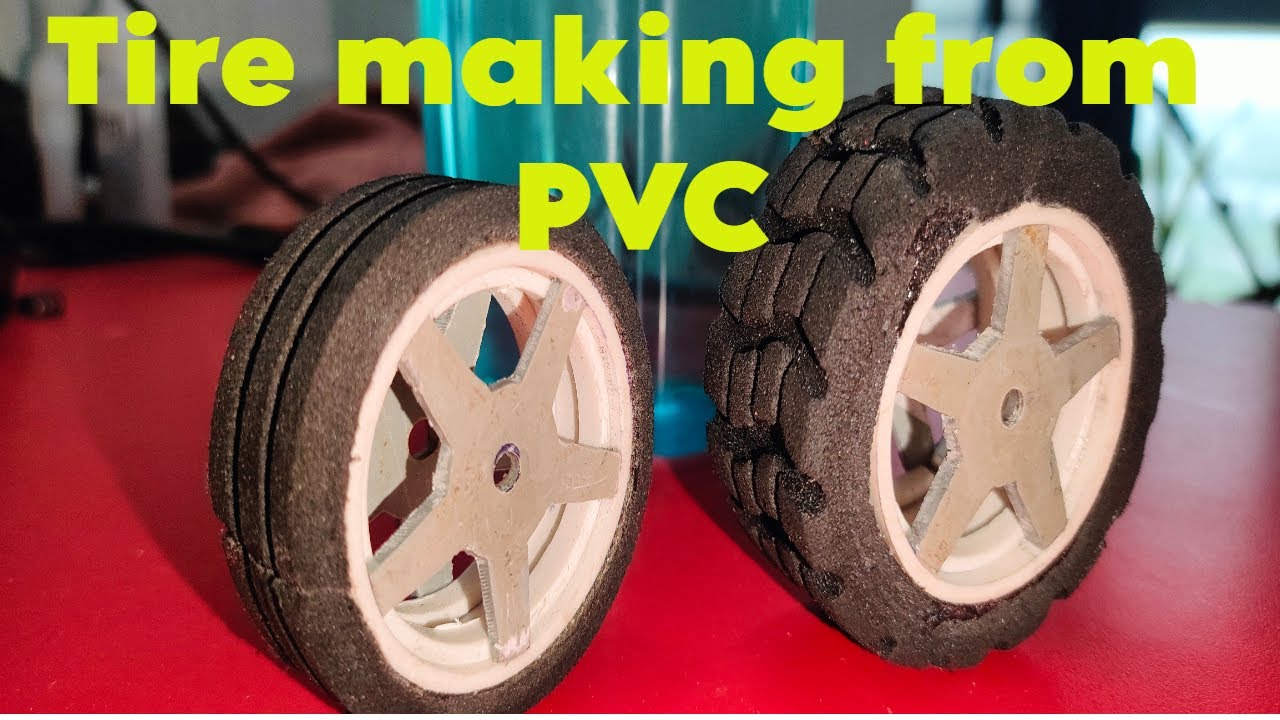 RC Bike Tire from PVC making at home!! DIY PVC Bike Tire Hack - You Won ...